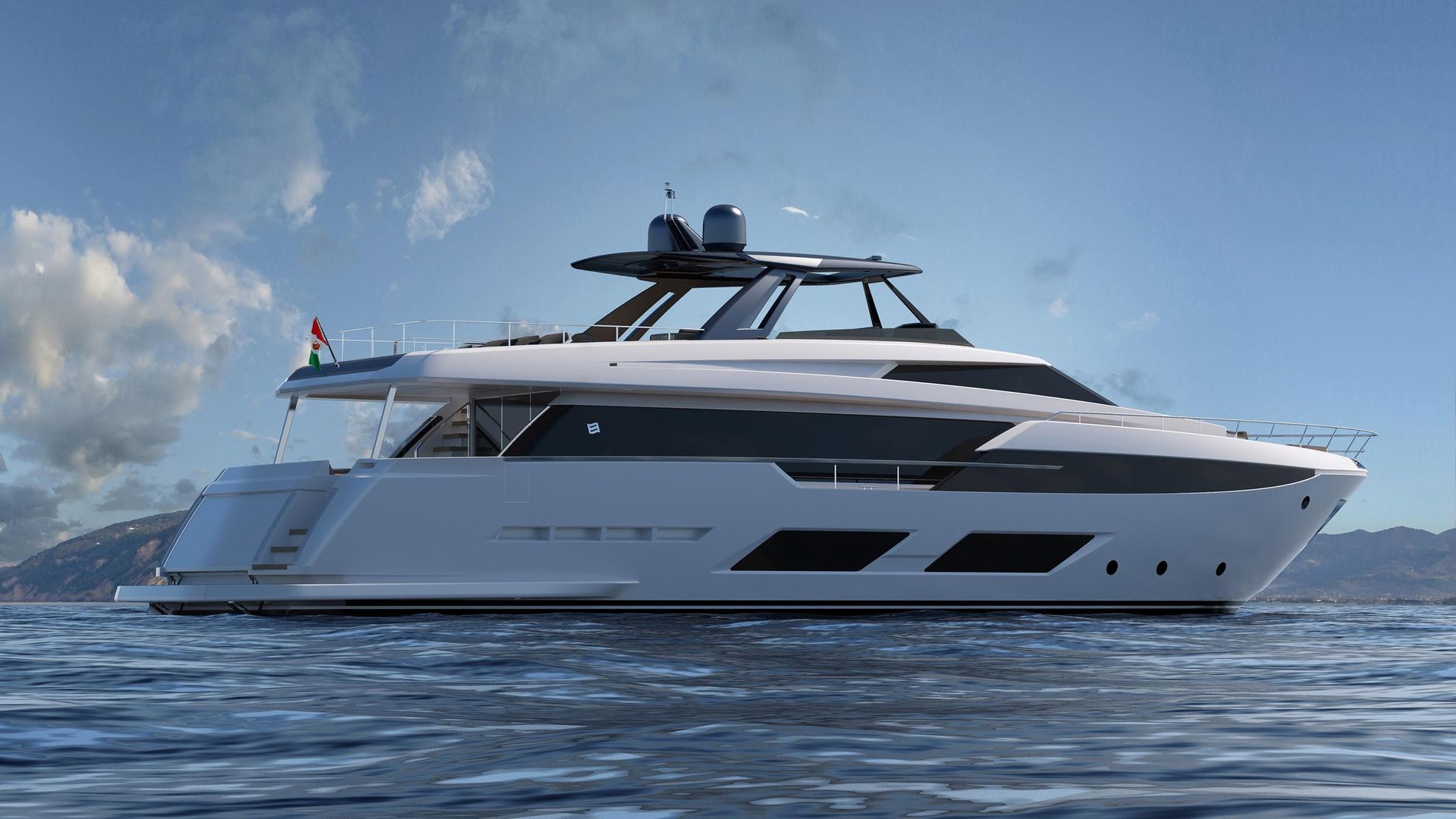 Nada yacht (Ferretti Yachts, 28.5m, 2017)